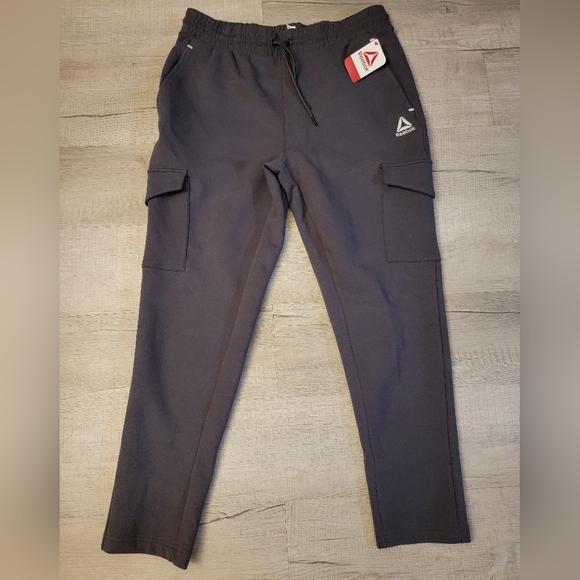 Reebok | Pants | Reebok Mens Dark Gray Cargo Pants | Poshmark
